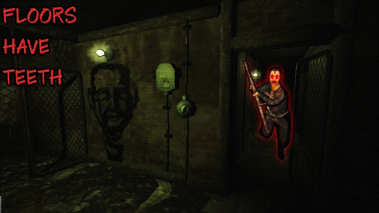 Floors have teeth is the SCARIEST GAME on ROBLOX! - YouTube