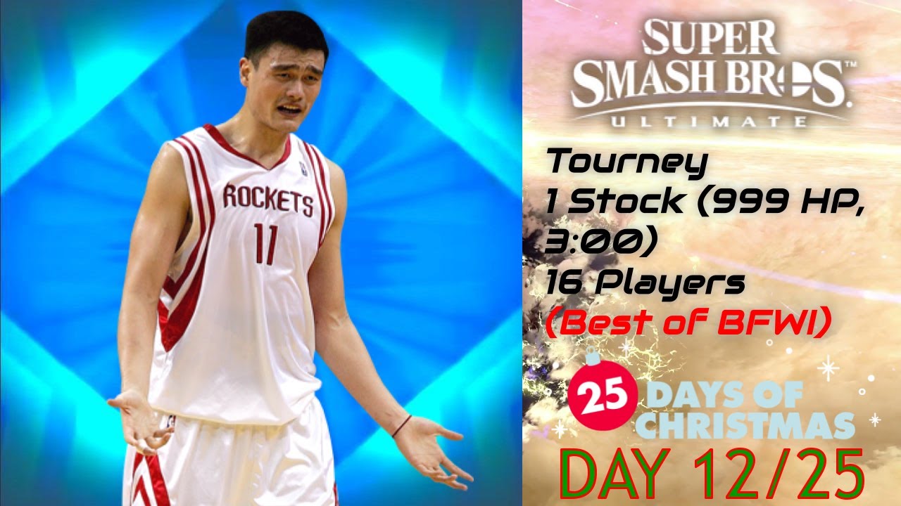 Super Smash Bros. Ultimate - Tourney 14 (16 Players, Timed Stamina ...