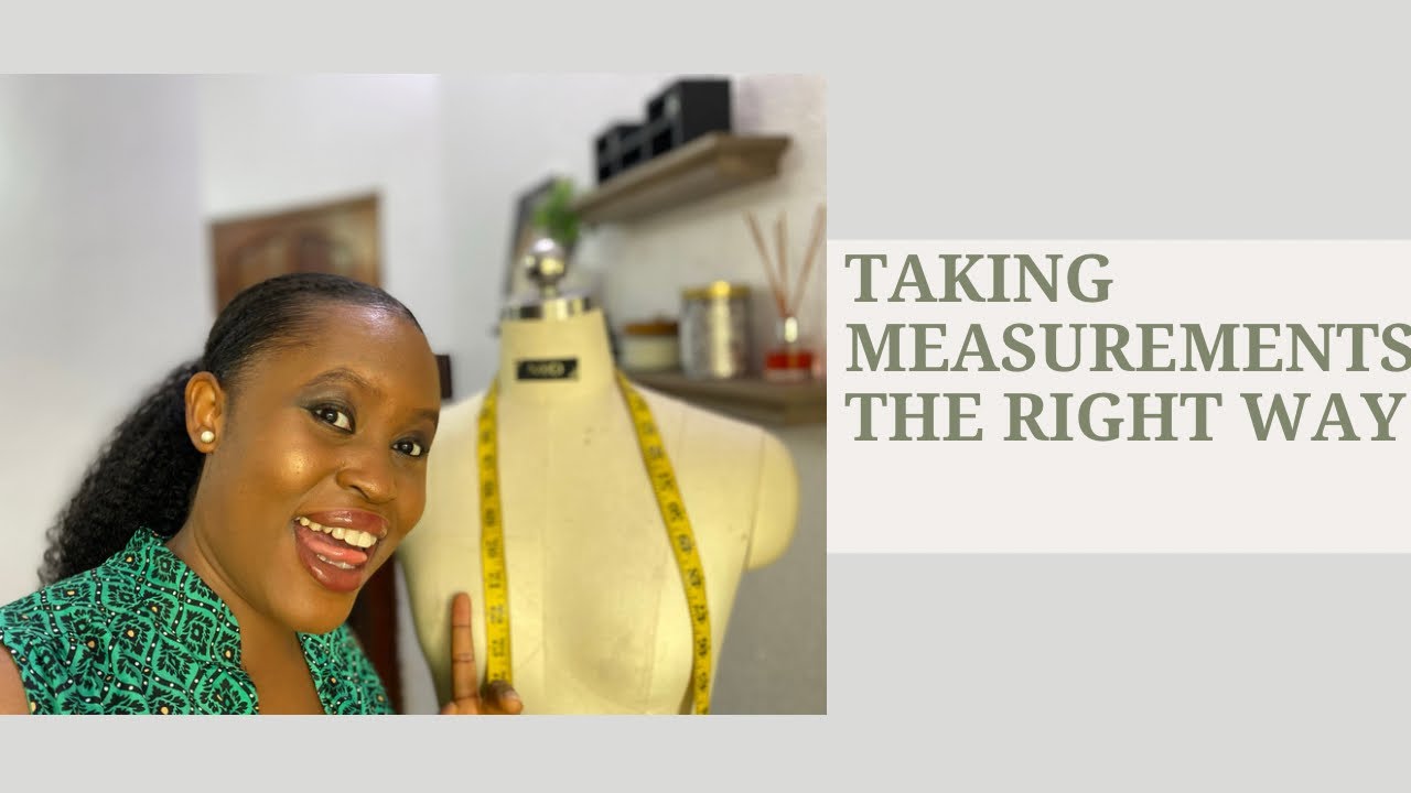 TAKE BODY MEASUREMENTS| DIY| MEASURING TECHNIQUES - YouTube