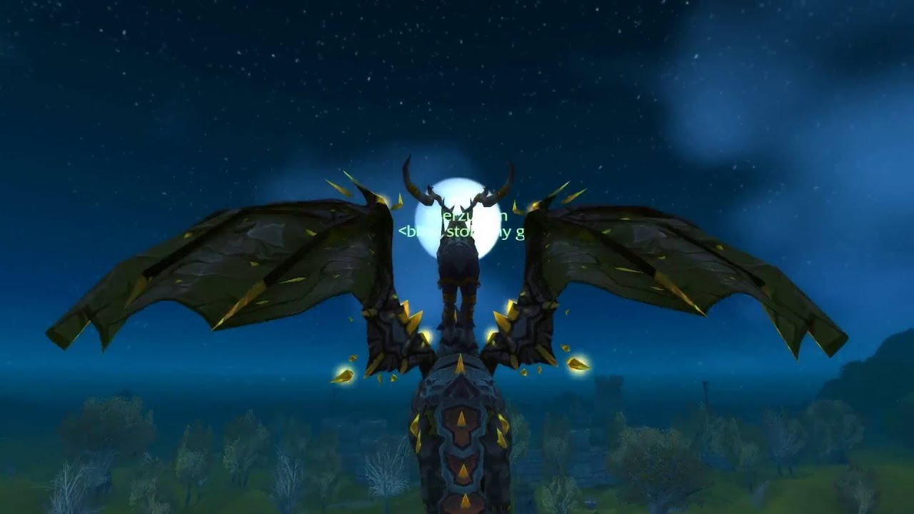 World Of Warcraft - Deer Rider! - YouTube