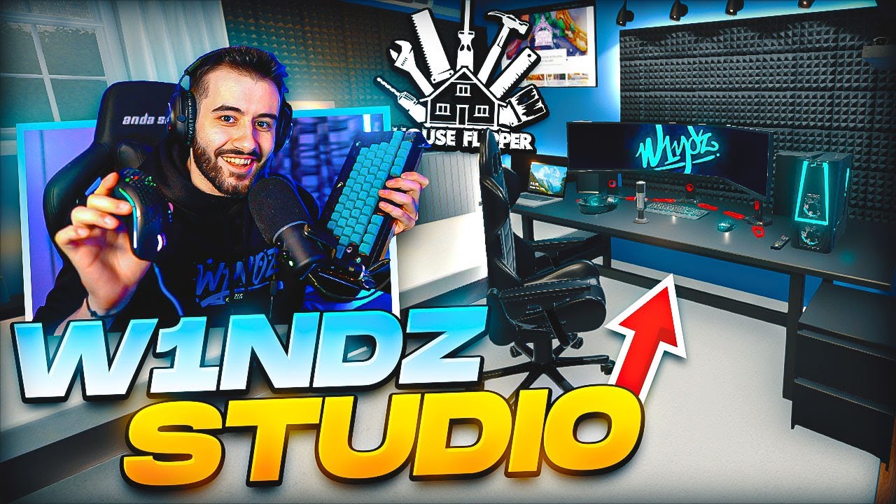 ΕΦΤΙΑΞΑ ΤΟ STUDIO ΜΟΥ ΣΤΟ HOUSE FLIPPER! - YouTube