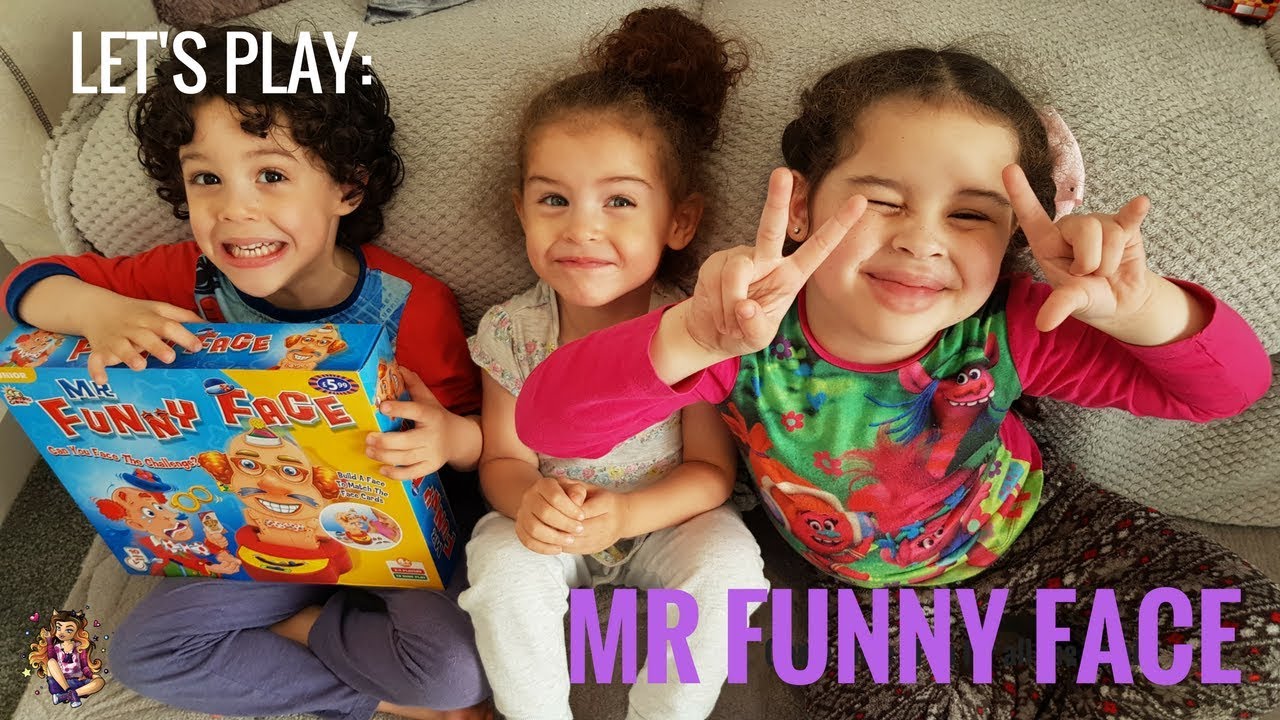 LET'S PLAY - MR FUNNY FACE | FAMILY GAME TIME - YouTube