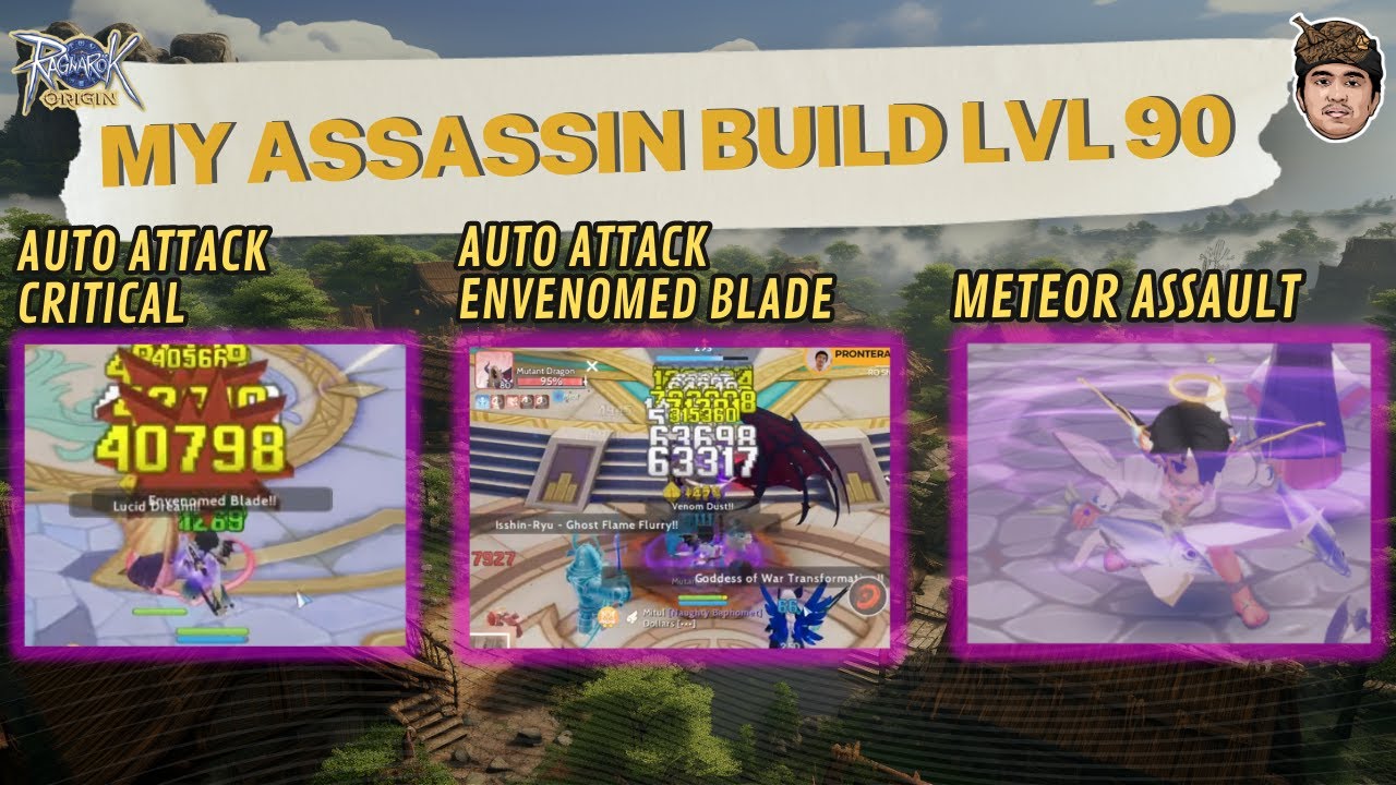 SATISFYING AUTO ATTACK CRITICAL, ENVENOMED BLADE & METEOR ASSAULT | LVL ...