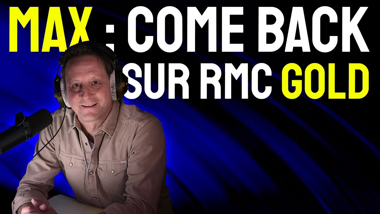 MAX (Franck Bargine) Fait son COME BACK en RADIO LIBRE sur RMC GOLD ! # ...