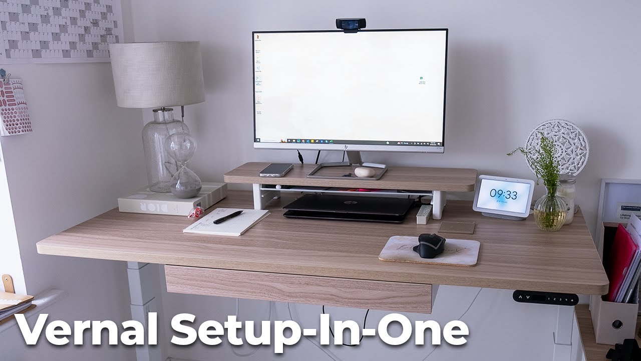Vernal Setup-In-One Standing Desk Review! - YouTube