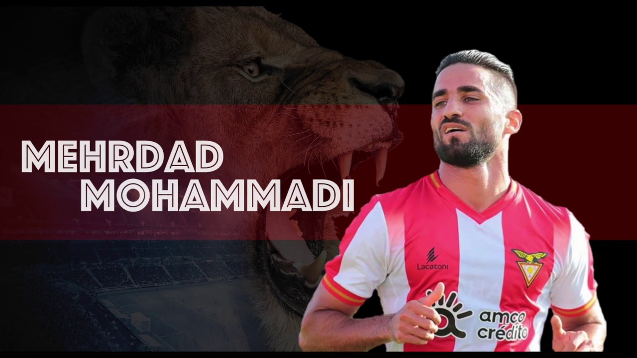 Mehrdad Mohammadi Center Forward Highlights CD Aves - YouTube