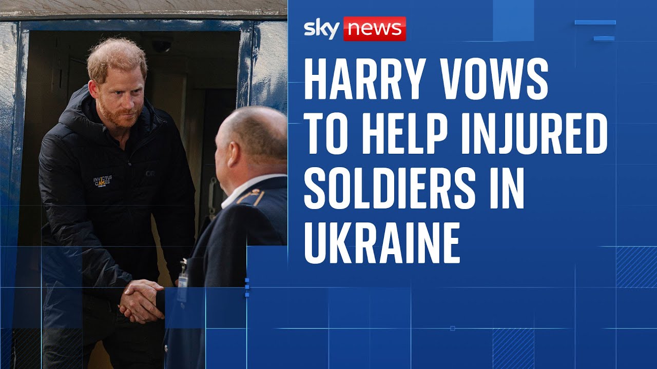 Prince Harry makes surprise trip to Ukraine after reuniting with King ...