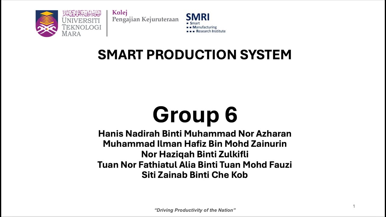 Smart Production System - YouTube