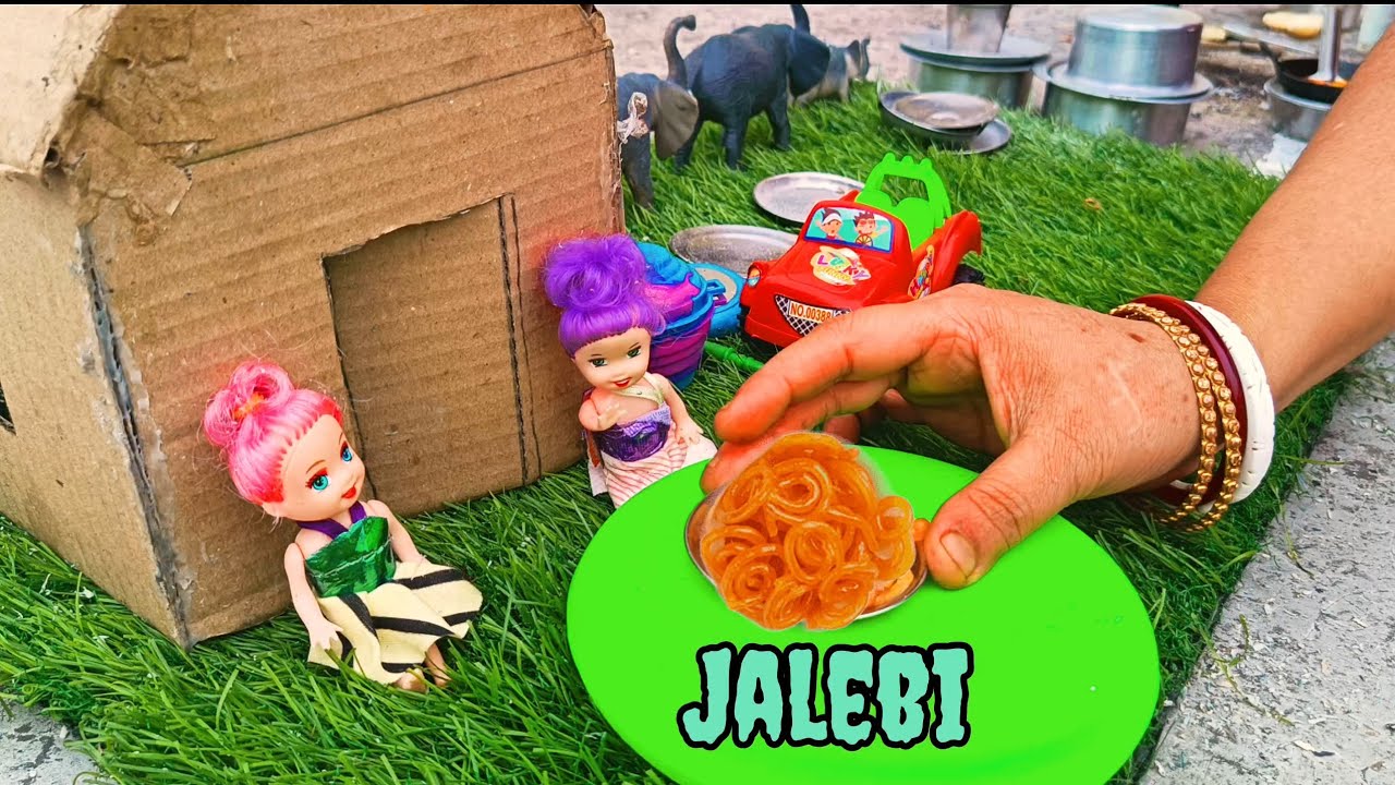 Miniature Jalebi || Jalebi Recipes || Street Food || Mini Cooking ...
