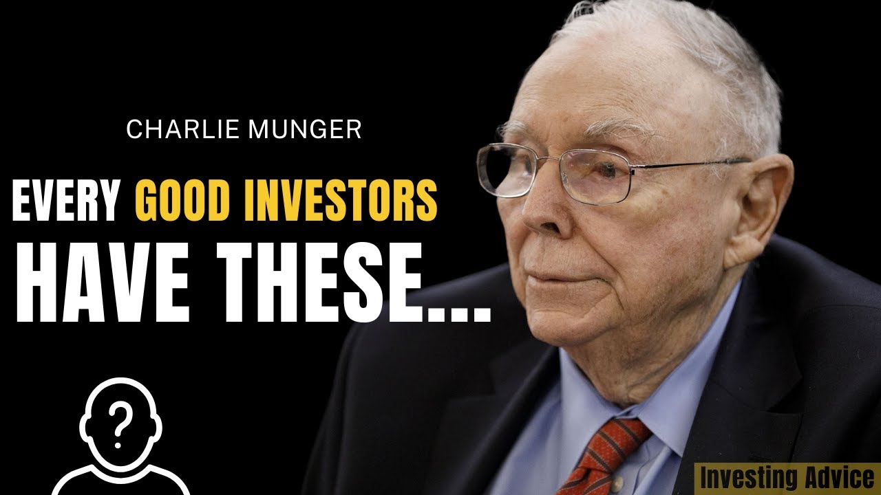 Charlie Munger on What Makes a Good Investor? (MUST Watch!) - YouTube