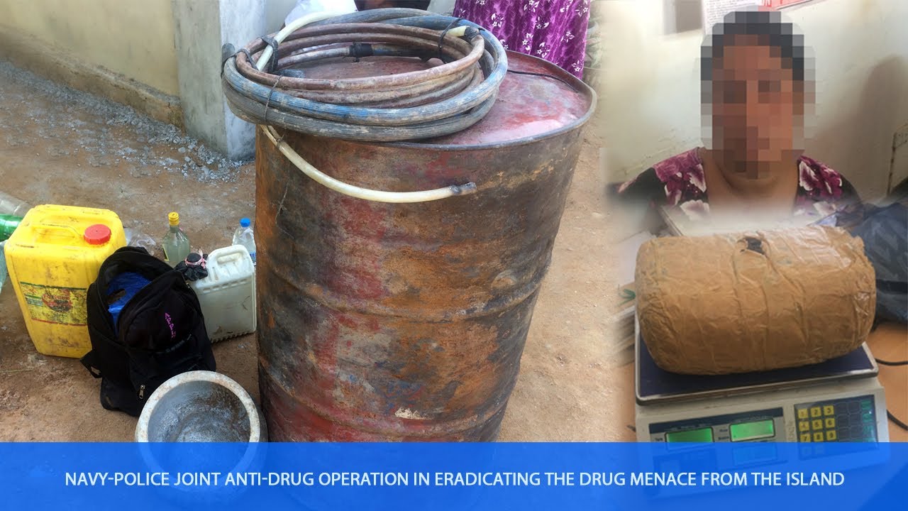 Navy Police joint anti drug operation in eradicating the drug menace ...