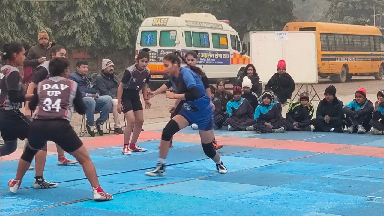National level match Kabaddi ,U-19 Bihar vs UP ,venue- DAV brij vihar ...