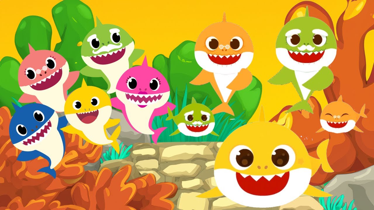 Best Baby Shark Nursery Rhymes | Fun Learning Songs for Toddlers & Kids ...