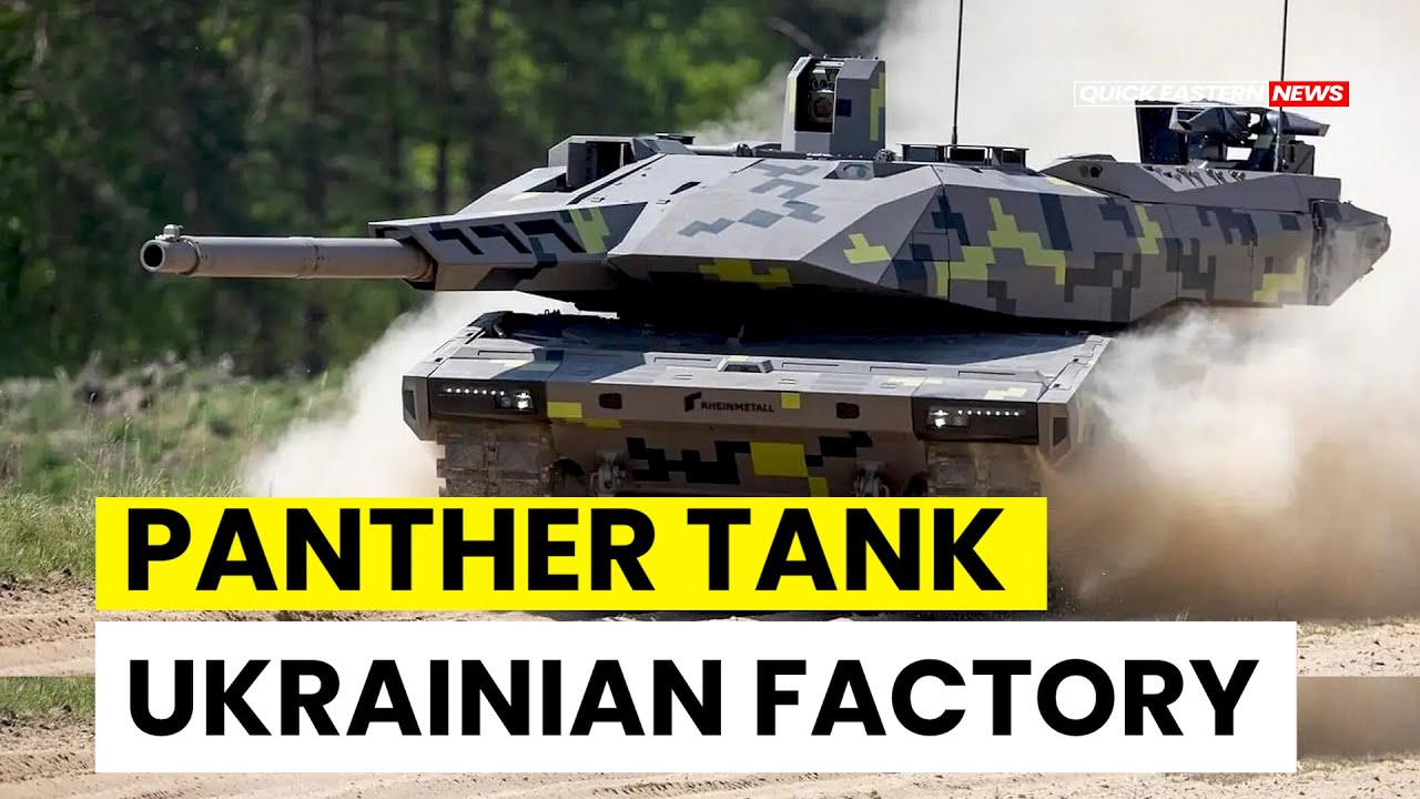 Ukraine war - Panther tank factory in Ukraine - Today's news - YouTube