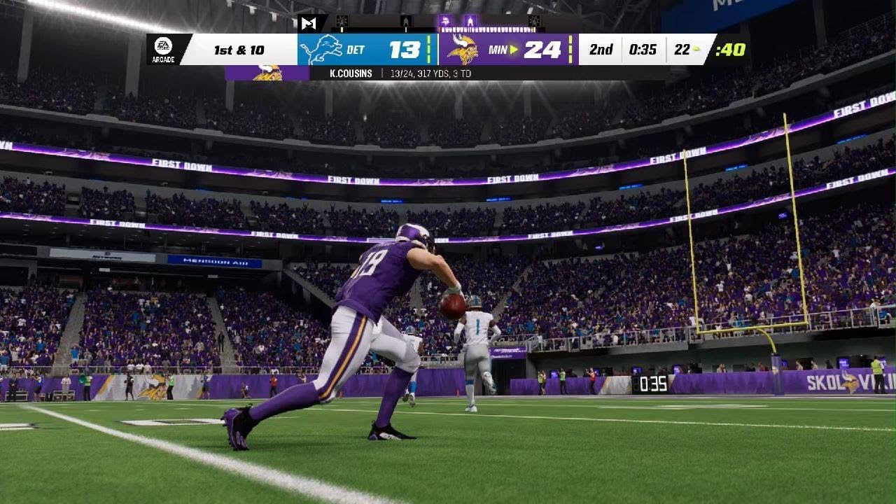 What a one-handed catch and a touchdown - YouTube
