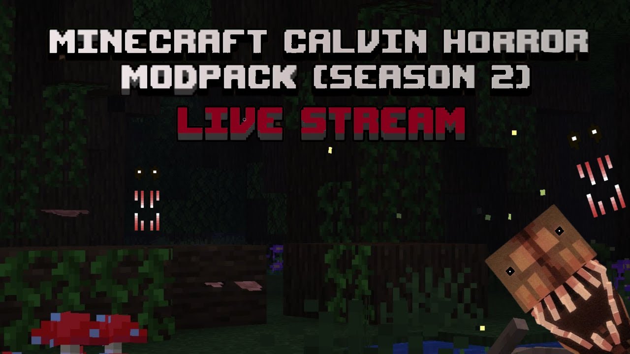LIVE 🔴I Will Beat This Modpack One Day Just Watch Mw!! Calvin's Horror ...