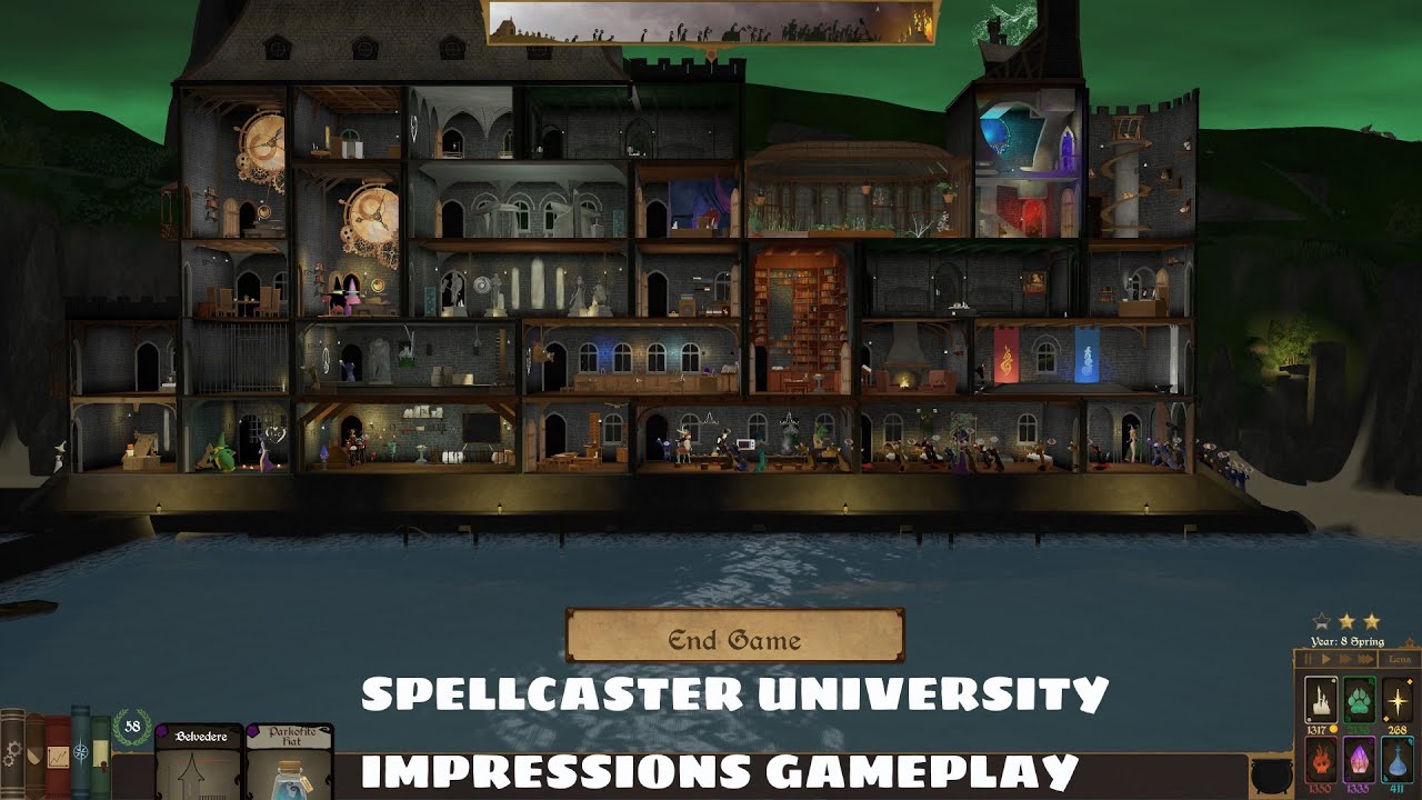 Spellcaster University - Running A Wizard Academy - YouTube