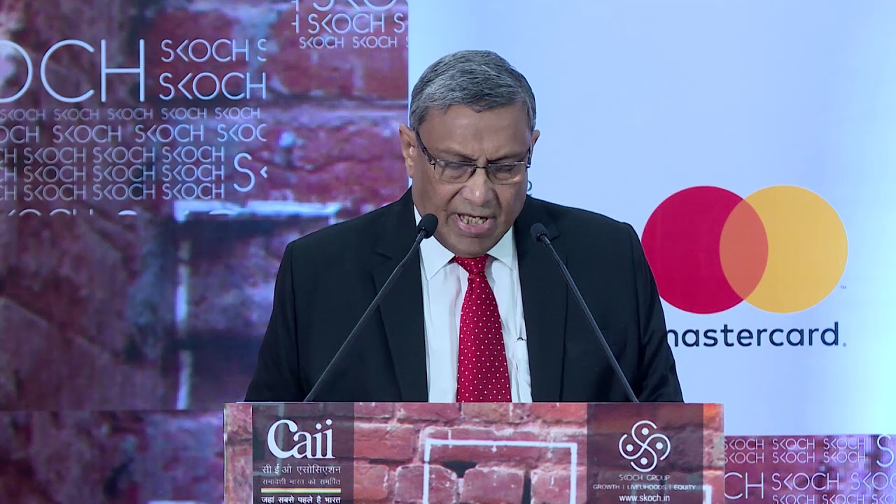 Sudipto Mundle at the SKOCH Summit | India Economic Forum ...