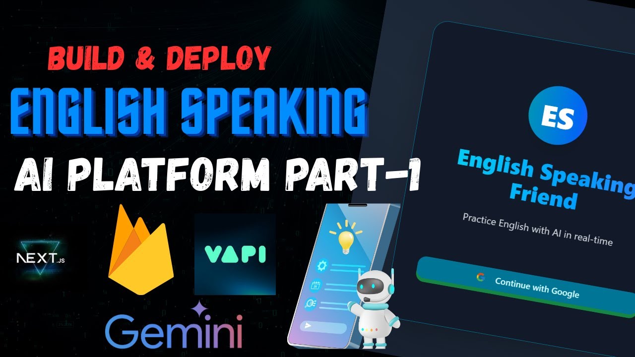 Build an AI English-Speaking Friend App | Vapi, Google Gemini, Firebase ...