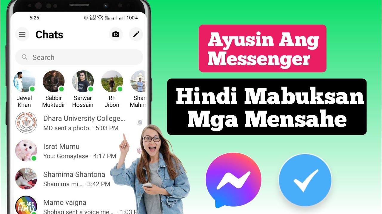 Ayusin Hindi Ko Mabuksan ang Aking Mga Mensahe Messenger | Mensahe na ...