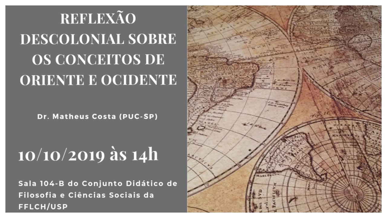 Seminário de Filosofia Intercultural#8:Reflexão Descolonial Sobre os ...