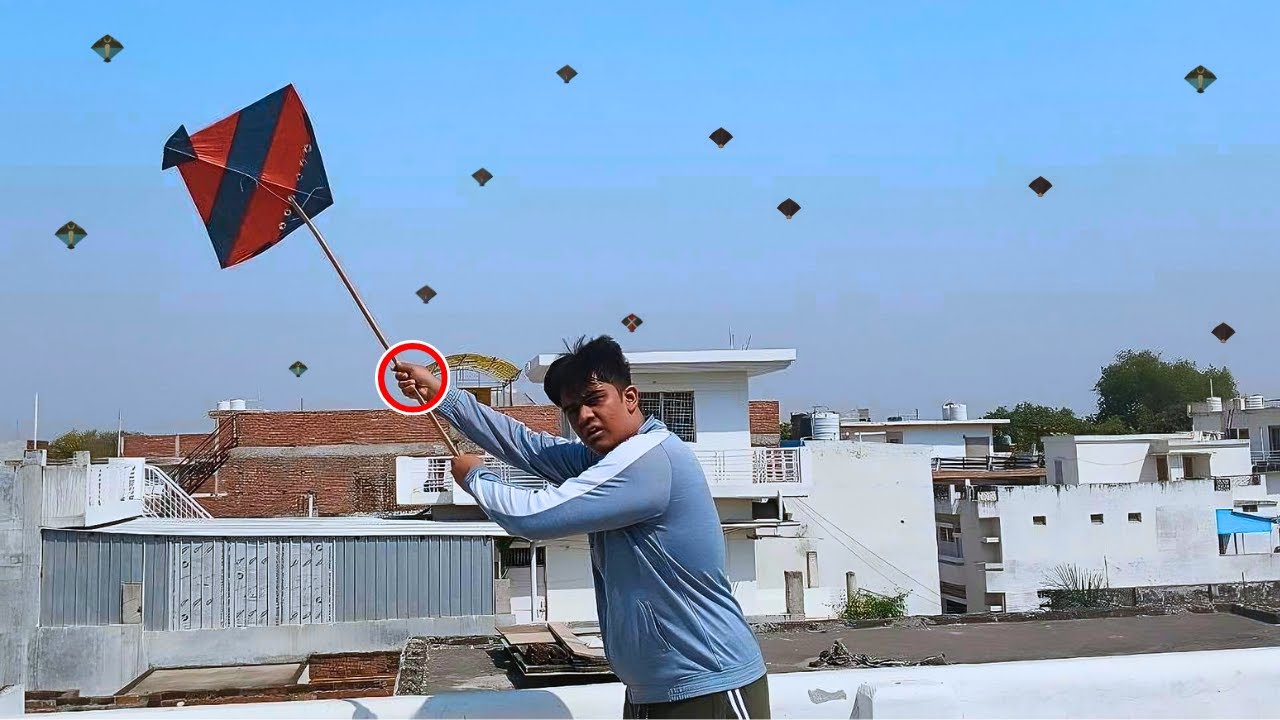 😱Caught Kites On Roof | Kite Catching | Kites Vlog | Kite Looting - YouTube