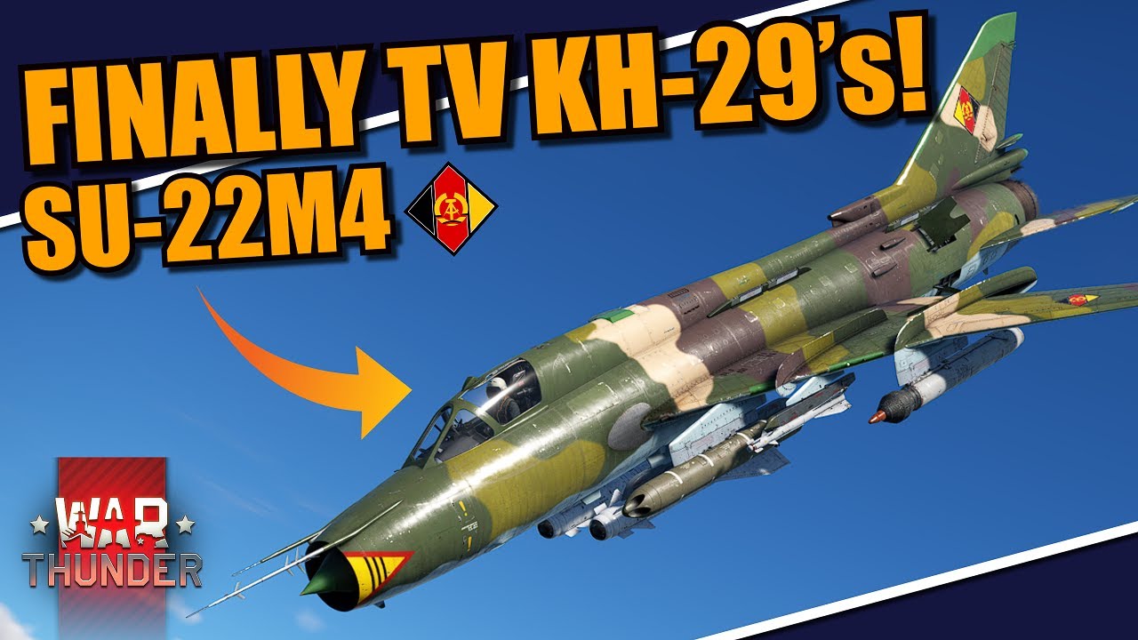 War Thunder FINALLY a German CAS that has TV guided missiles! The Su ...