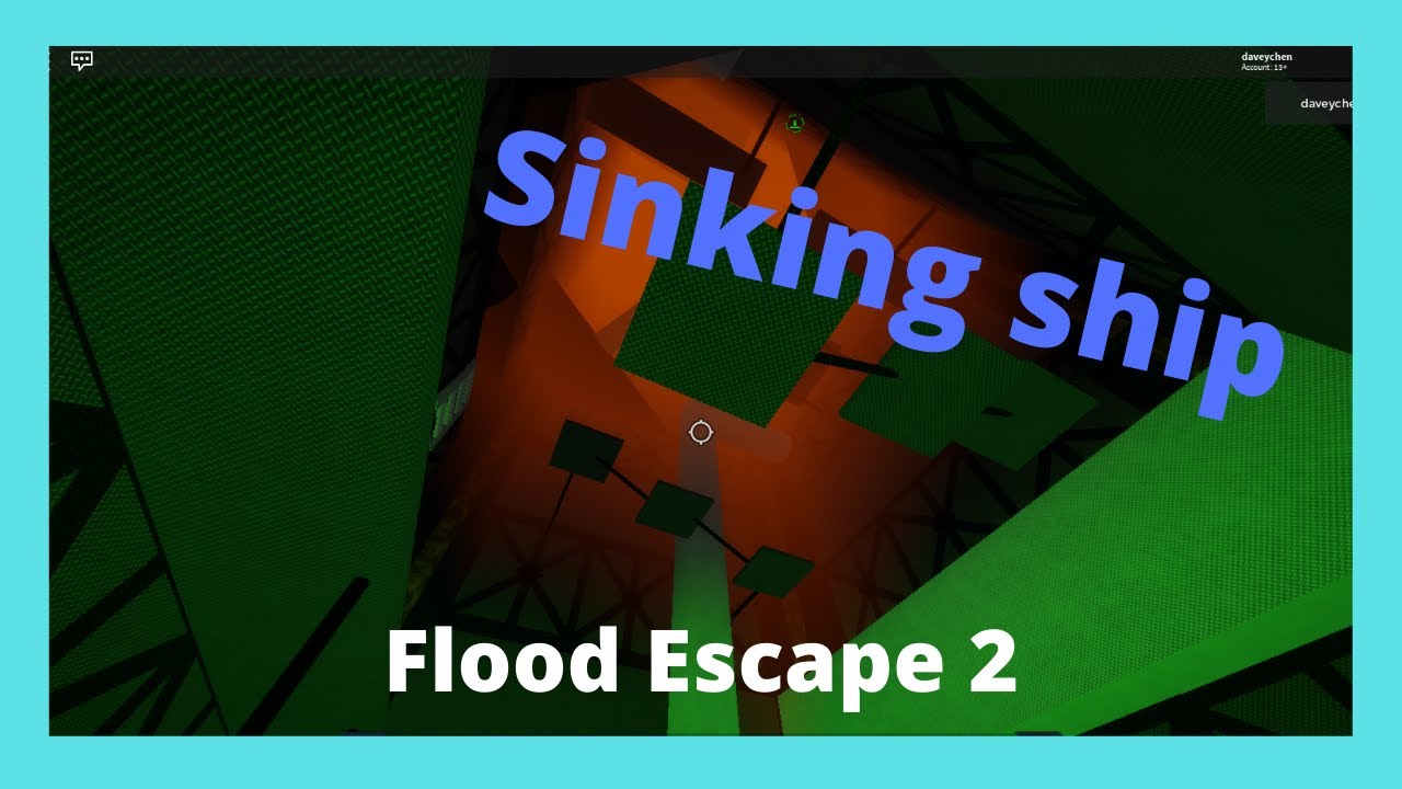 Sinking Ship | Flood Escape 2 | Roblox - YouTube