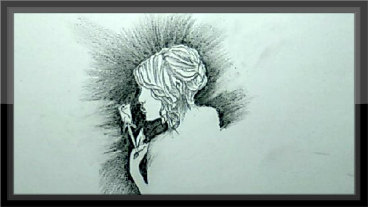 Cool Pencil Drawing And Shading A Cute Face Step By Step - YouTube