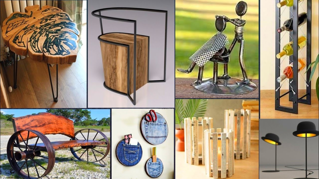 80+ Ideas | Amazing wood and steel furniture and art decor design ...
