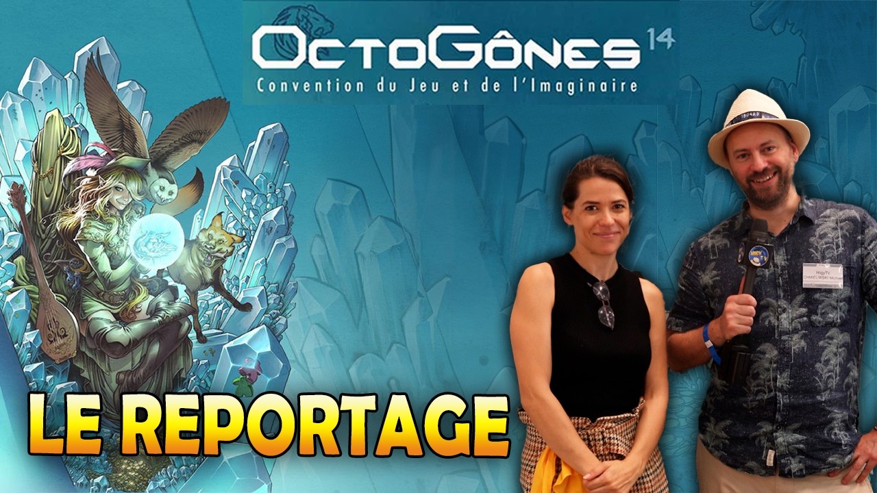 Reportage OCTOGONES 2024 TOUT sur LA CONVENTION JEUX et IMAGINAIRE ...