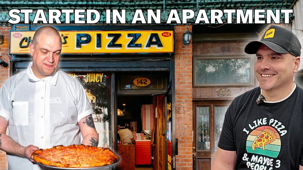 From Apartment Oven to NYC Pizza Icon: Chrissy’s Pizza 400 Sq Ft - YouTube