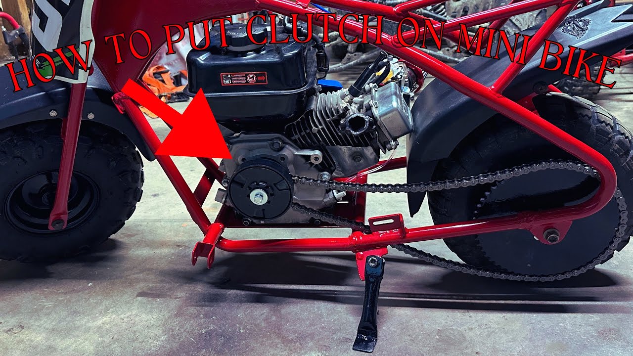 How to put a clutch and chain on your mini bike . #gokart #minibike ...