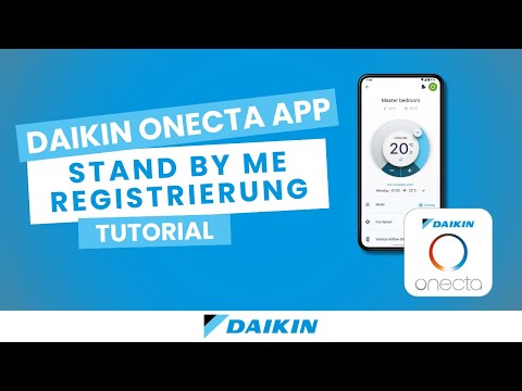 DAIKIN Germany | Onecta App: Stand-by-me Registrierung