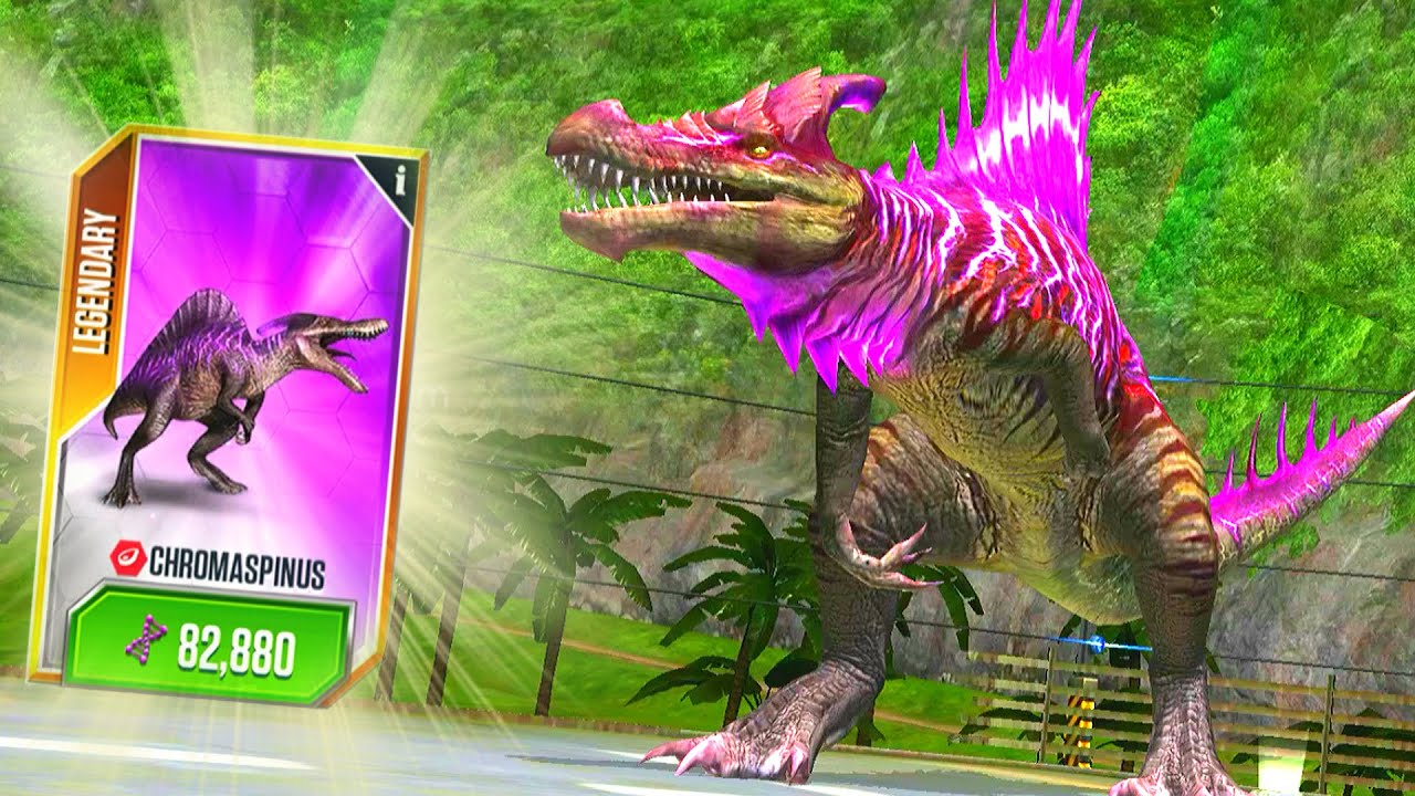 NEW UNLOCK CHROMASPINUS MAX LEVEL 40 | HT GAME - YouTube