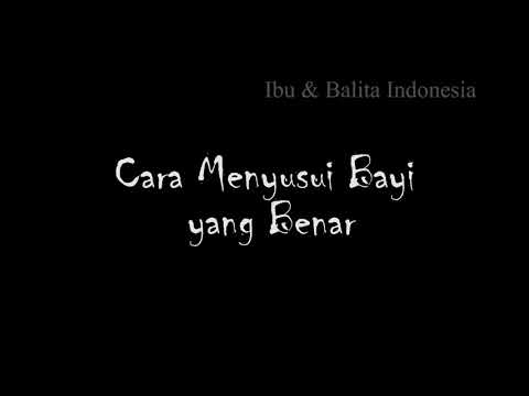 cara menyusui bayi lucu yang benar