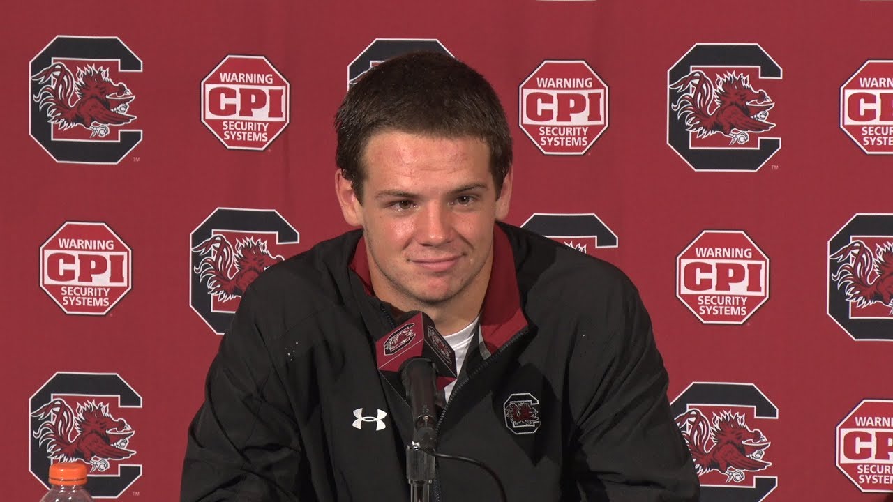 POST-GAME: Jake Bentley on Vanderbilt — 10/28/17 - YouTube