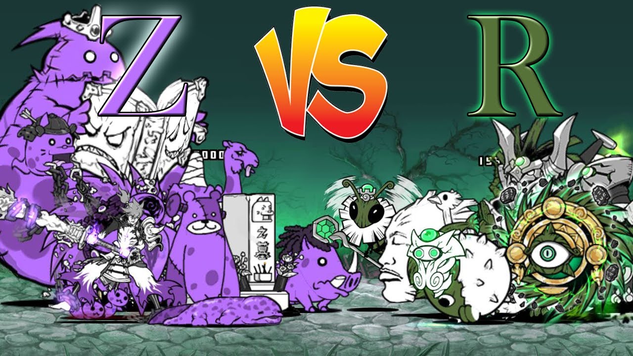 The Battle Cats - Zombie VS Relic (Bosses War) - YouTube