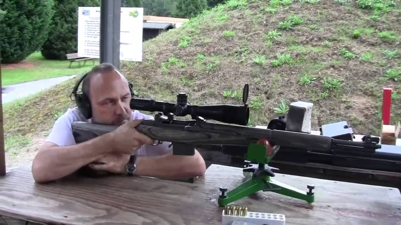 "Weltneuheit!?" Second test with Werle Sniper Garand cal..300 WSM - YouTube