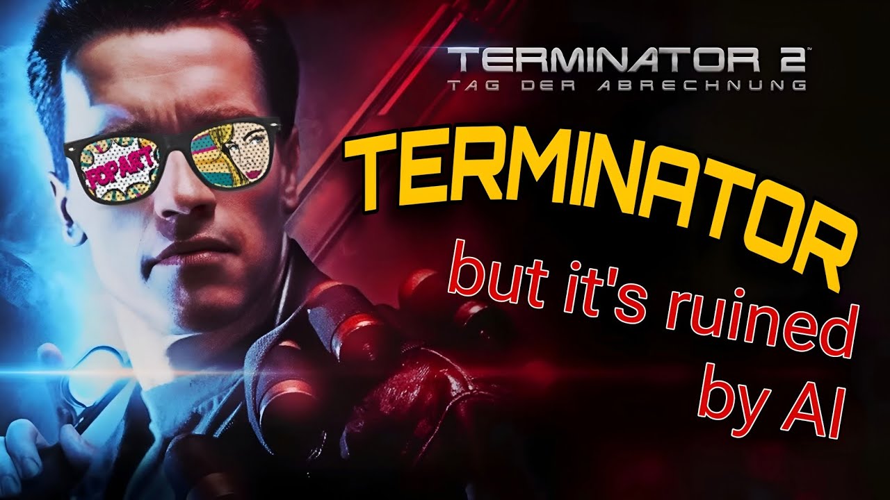 Terminator 2 | but its ruined by AI | biker bar scene - YouTube