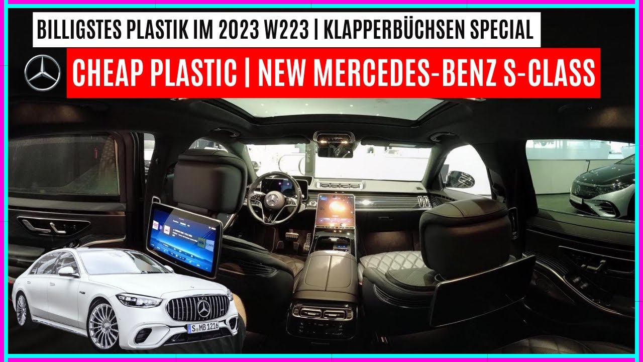 2023 Mercedes-Benz S-Class Interior Quality | W223 | Katastrophale ...