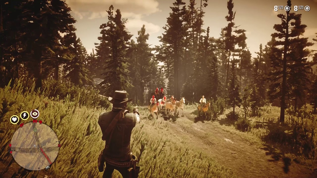 Red Dead Redemption 2 100% Walkthrough Epilogue 1 Pt 26 Coach Robbery ...