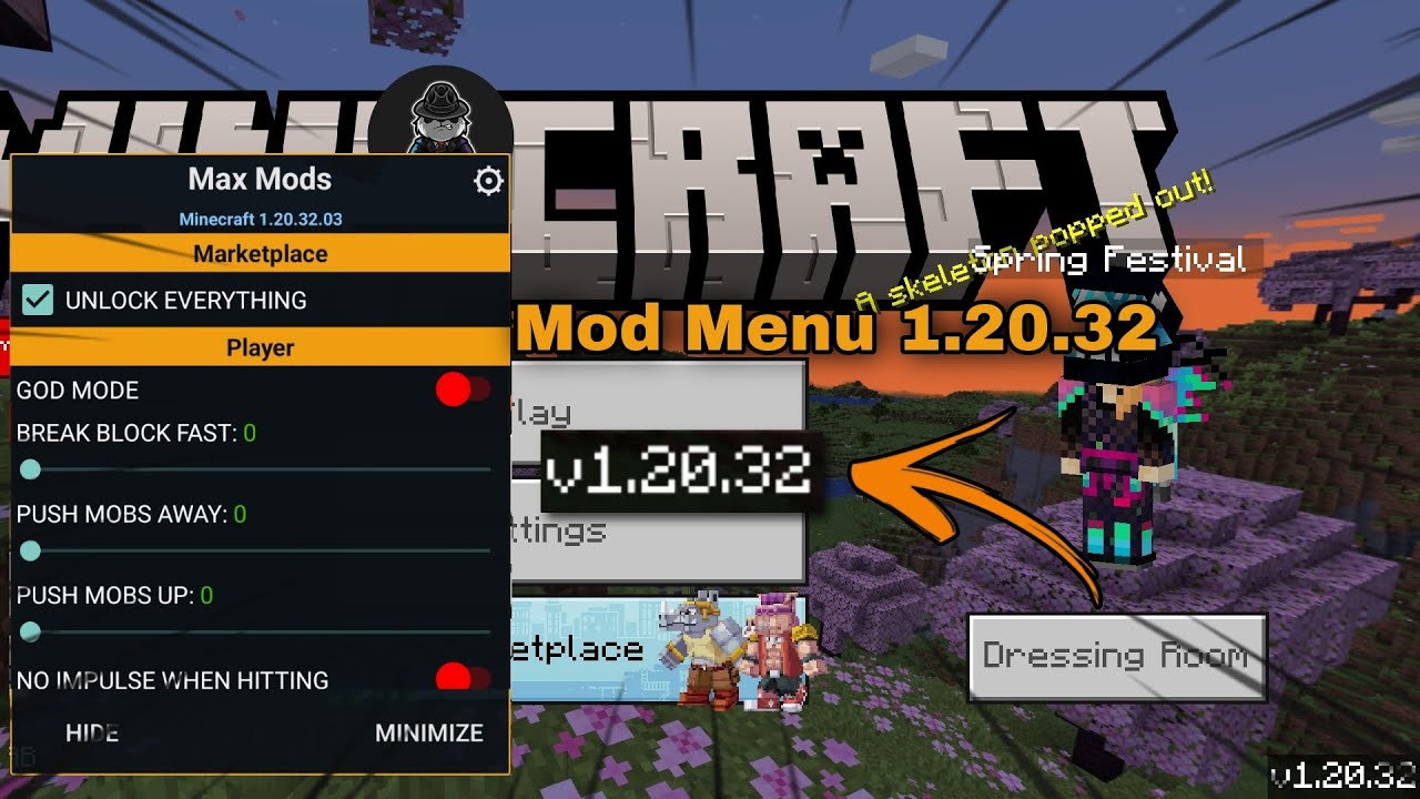 Mod Menu 1.20.32 | Hack Client For Minecraft Pe 1.20.32 | Minecraft Pe ...