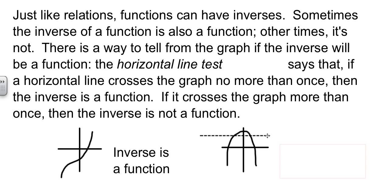 Alg 2 6-2 Inverse Functions and Relations - YouTube