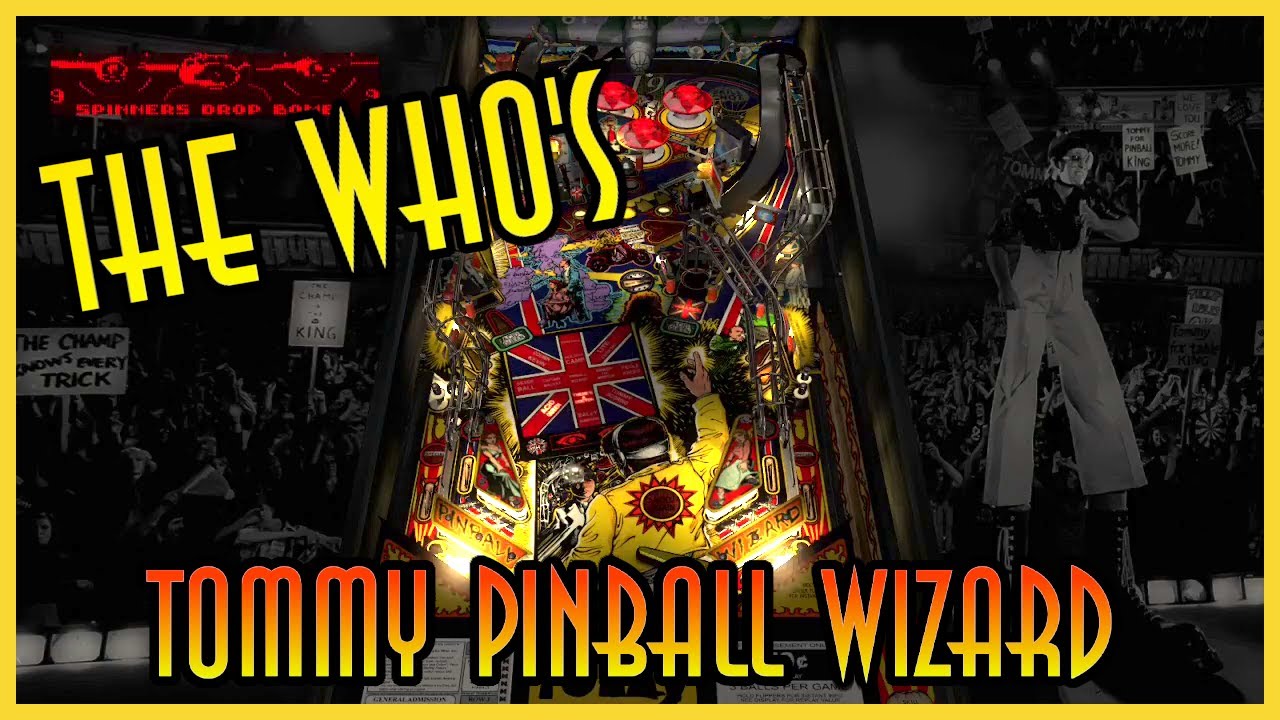The Who's Tommy Pinball Wizard (Data East, 1994) - VPW Mod - YouTube