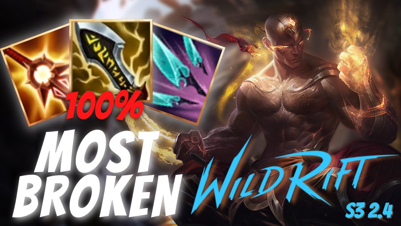 Wild Rift Lee Sin The Most Broken Build You Have NEVER Seen | Wild Rift ...
