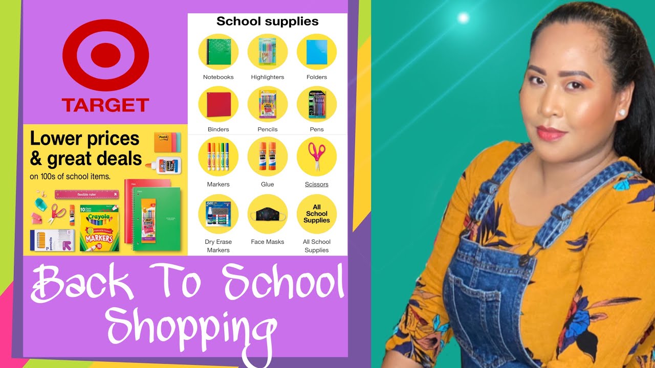 TARGET 🎯 Back To School Shopping 2020 - YouTube