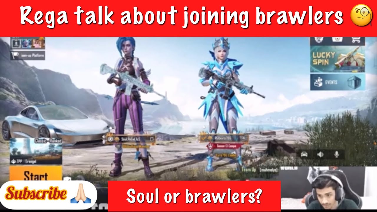 Rega talk about comeback in competitive 🔥 soul rega or brawlers rega ?🙄 ...