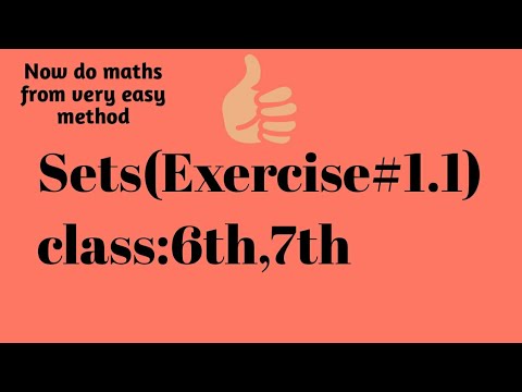 Sets,descriptive method,Tabular method class 6,7 - YouTube