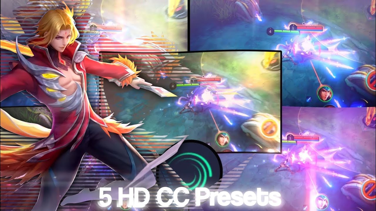 5 HD CC Presets For Your MLBB Edits | Alight Motion 「Alight Link」 - YouTube